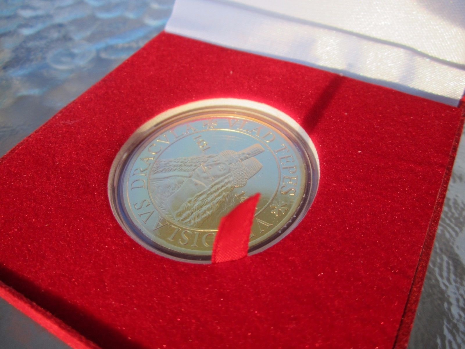 Vampire Knight King Impaler Dracula Vlad III Medal Coin History ...