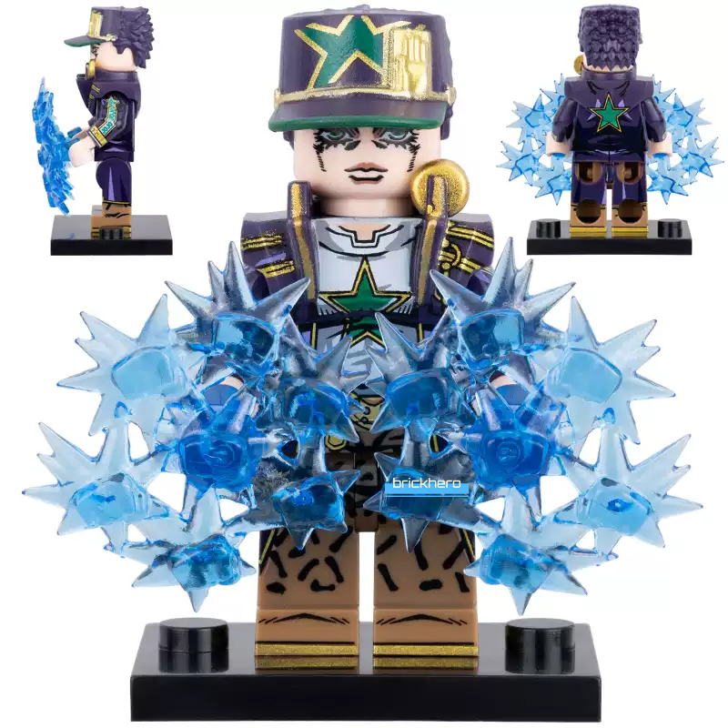 Kujo Jotaro JoJo's Bizarre Adventure Stone Ocean Custom LEGO Minifigure ...