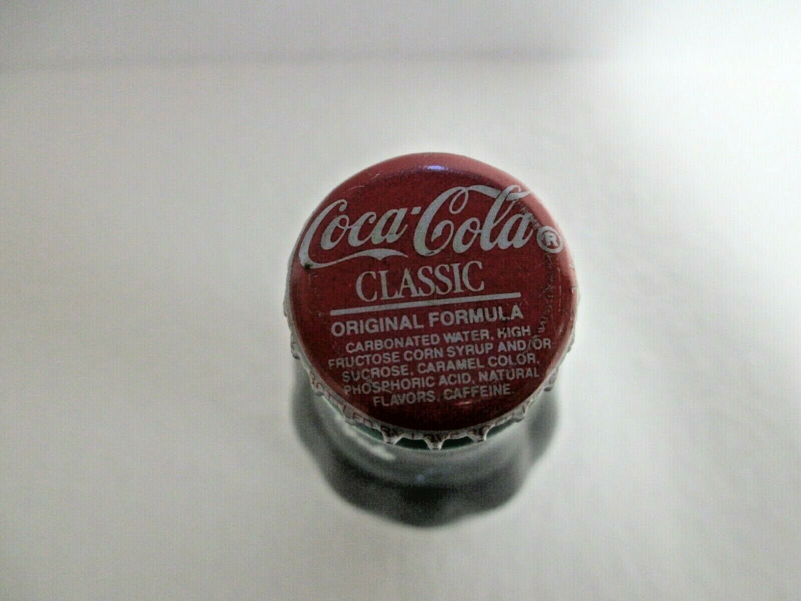 Coca-Cola 1996 Blue Angels Glass Coke Bottle - Soda