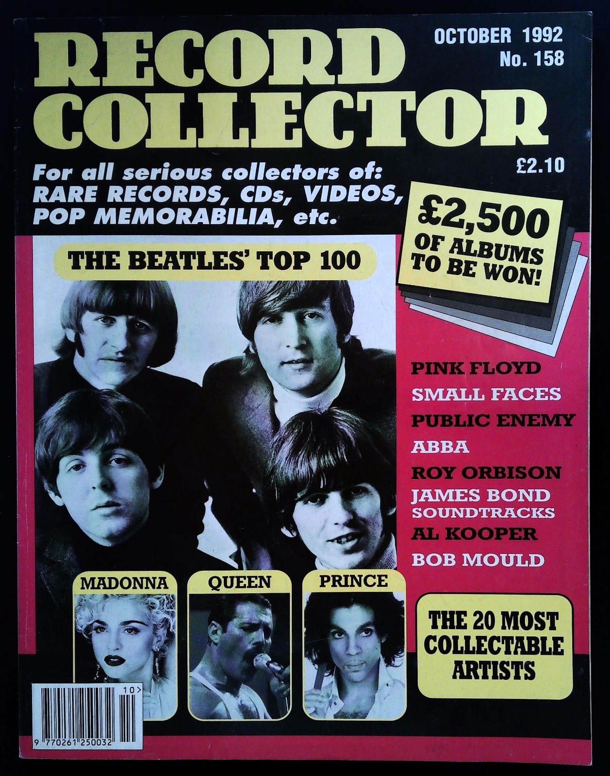 Record Collector Magazine No.158 October 1992 mbox2297 The Beatles' Top ...