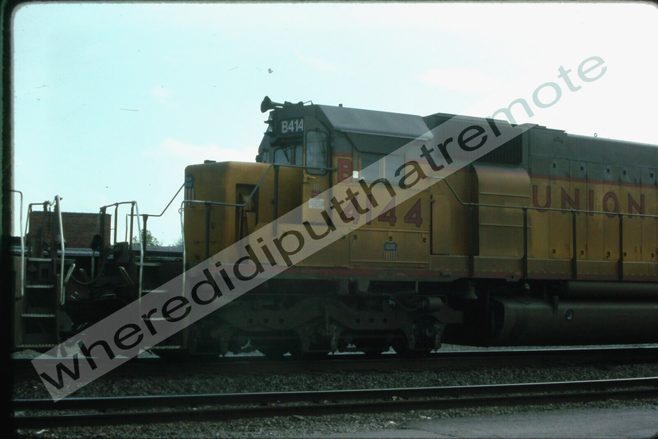Original Slide Union Pacific UP B4144 EMD SD40-2B North Little Rock ARK ...
