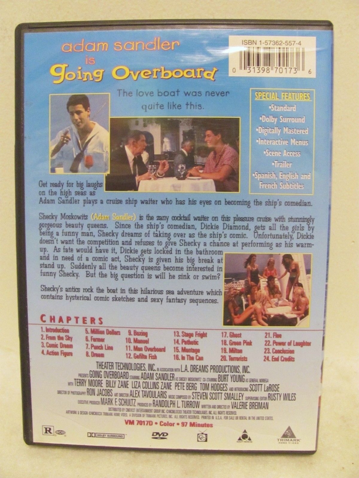 DVD Going Overboard (DVD, 1999) - DVDs & Blu-ray Discs