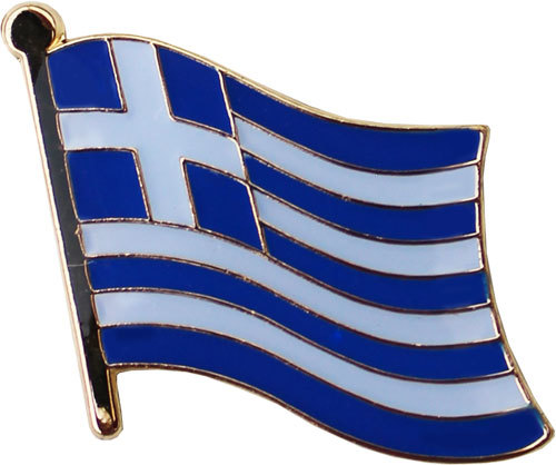 Greece Flag Lapel Pin - Collectibles