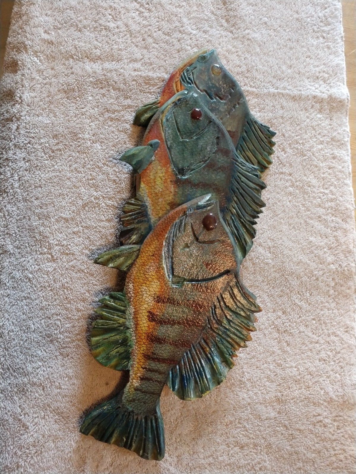 2021, Carved Stringer of bluegill, For Sale Per 3, Various Sizes Full ...