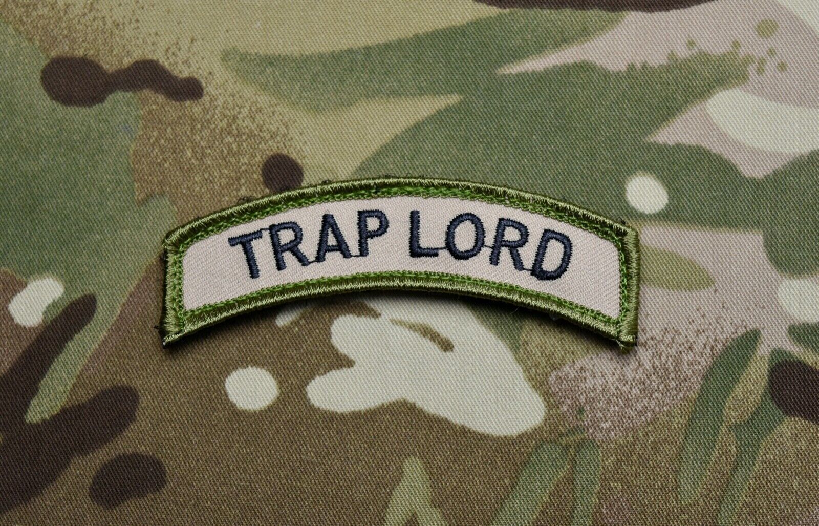 TRAP LORD Tab Patch Rocker Multicam OCP Iraq Afghanistan Infidel OEF ...