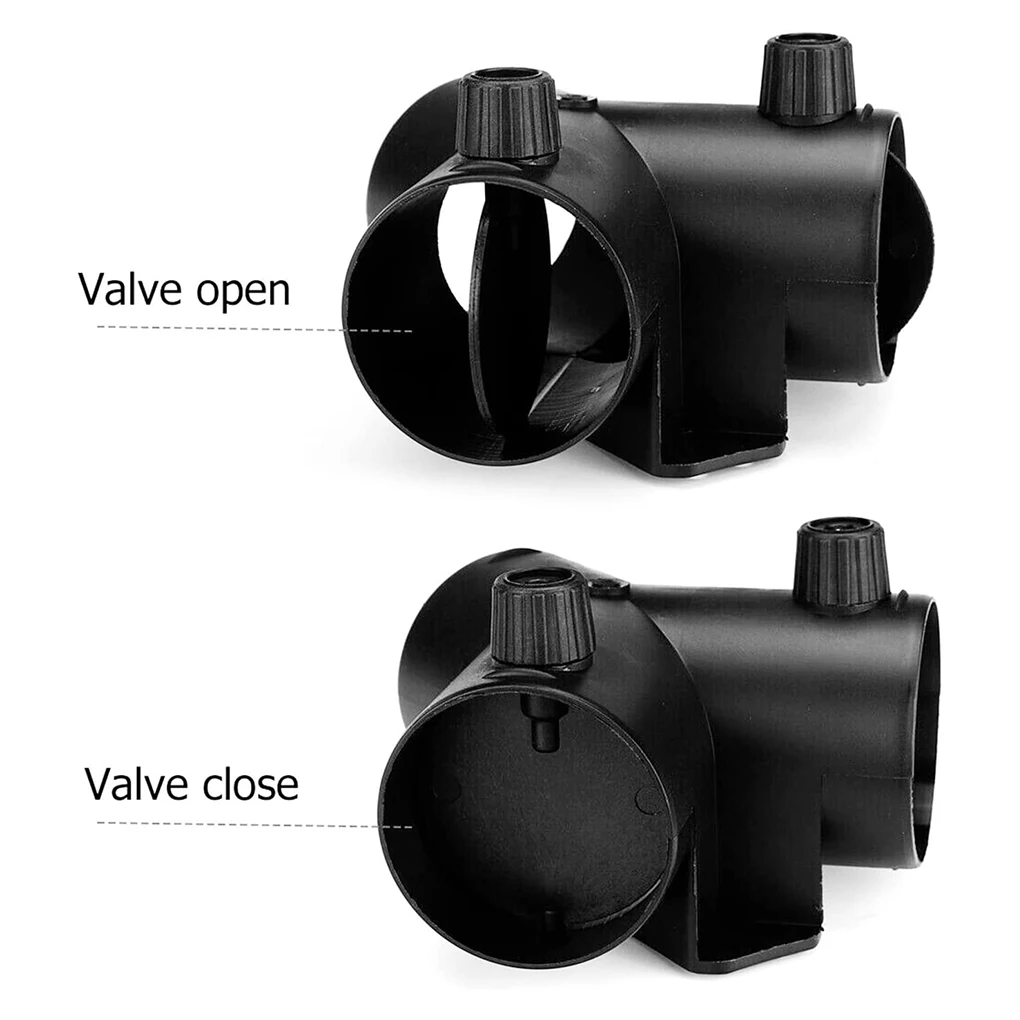 Auto Heater Ventilation Duct Automotive Connector with Valve ...