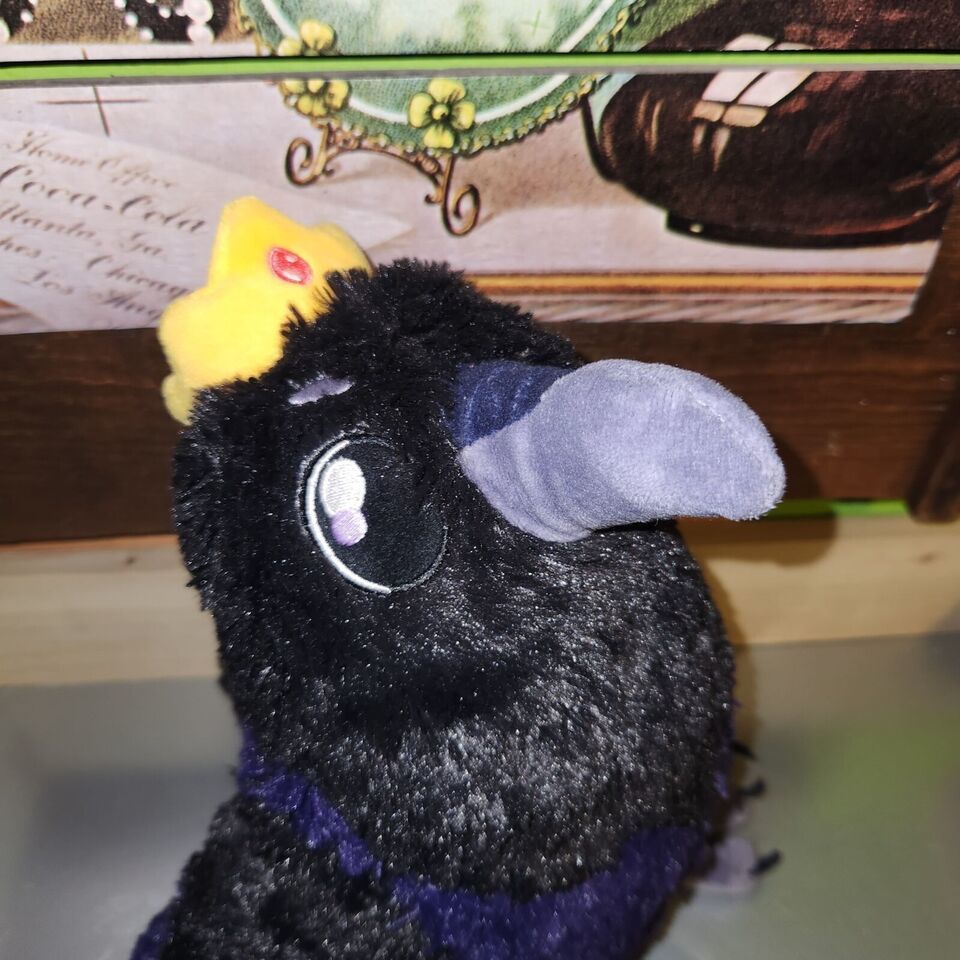 Mini Squishable 10” NWT King Raven Plush and 50 similar items