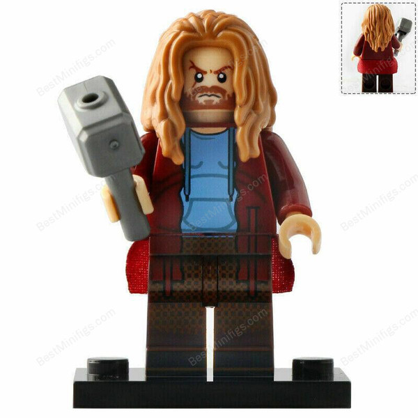 New Fat Thor with Mjolnir - Marvel Avengers Endgame Minifigure Toys ...