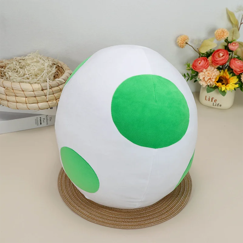 Super Mario Bros. Wonder Yoshi Egg 13 in Stuffed Animal Pillow 3D ...
