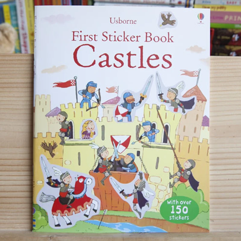 A4 size Children Preschool Montessori Cartoon Sticker books Kids ...