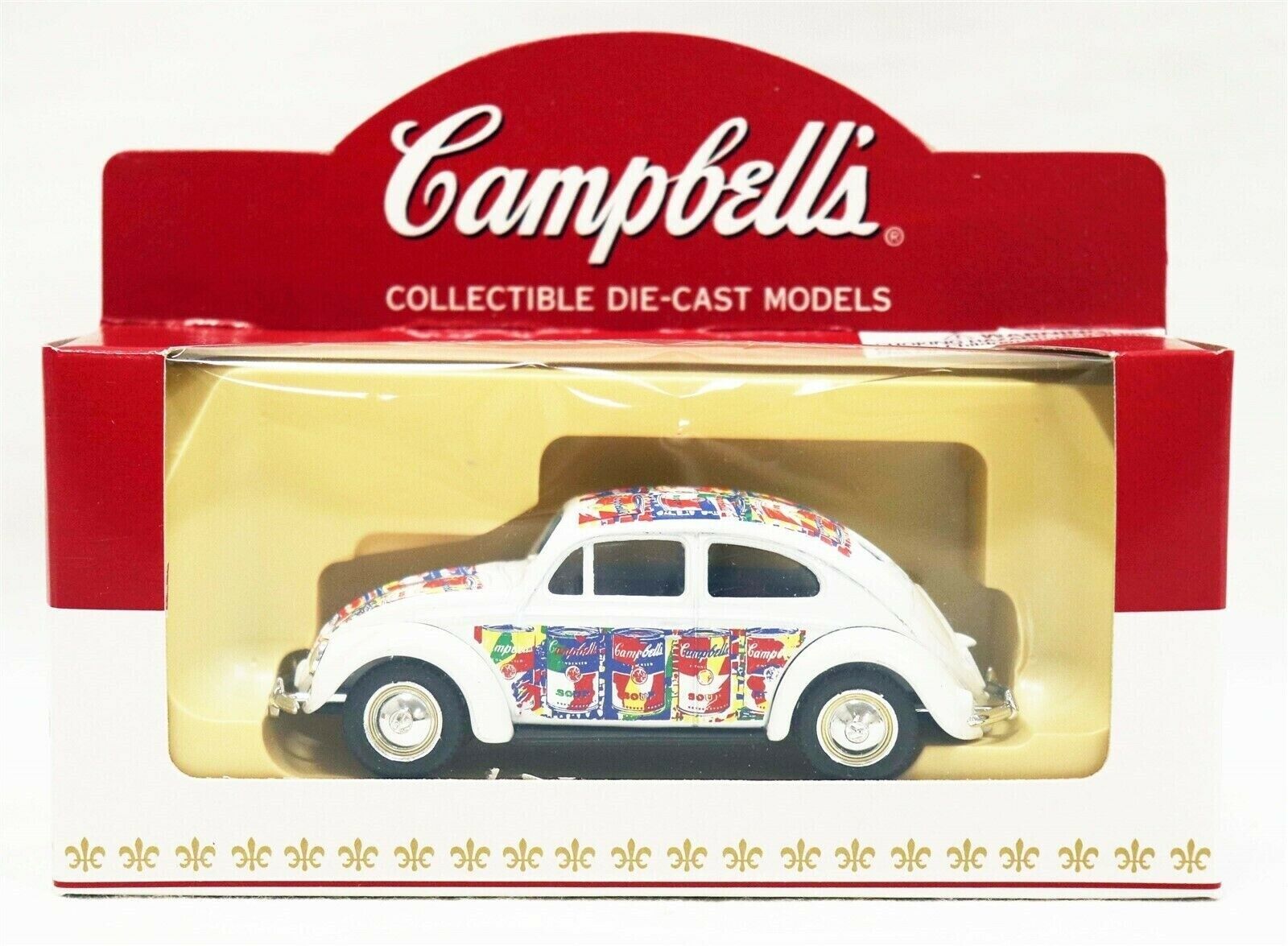 VINTAGE 1998 Lledo Campbell's Soup '52 VW Beetle Diecast Car Andy ...