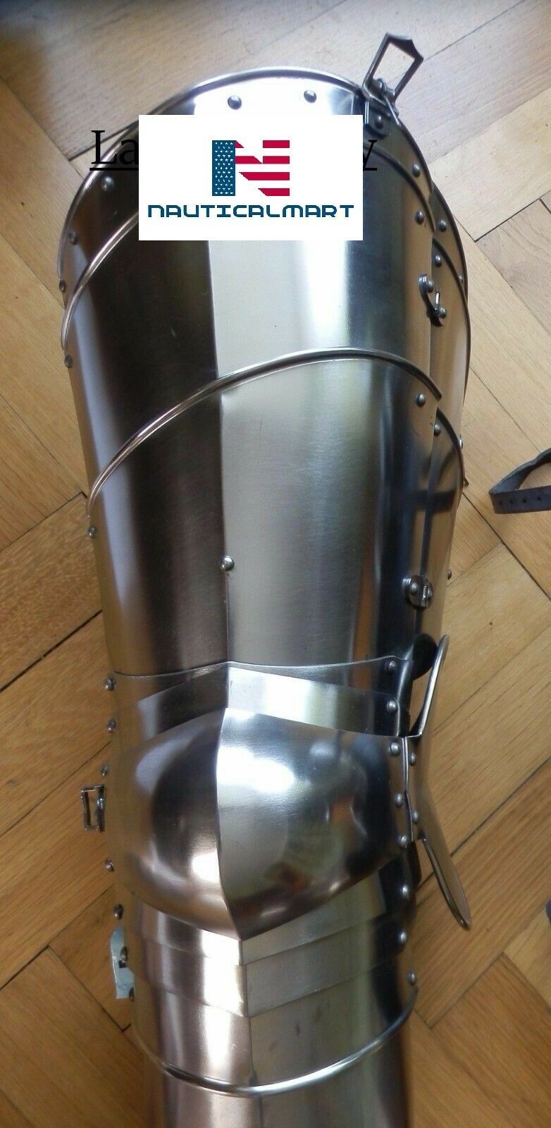 Medieval Epic Knight Renaissance Steel Armour Leg Guard Costume ...