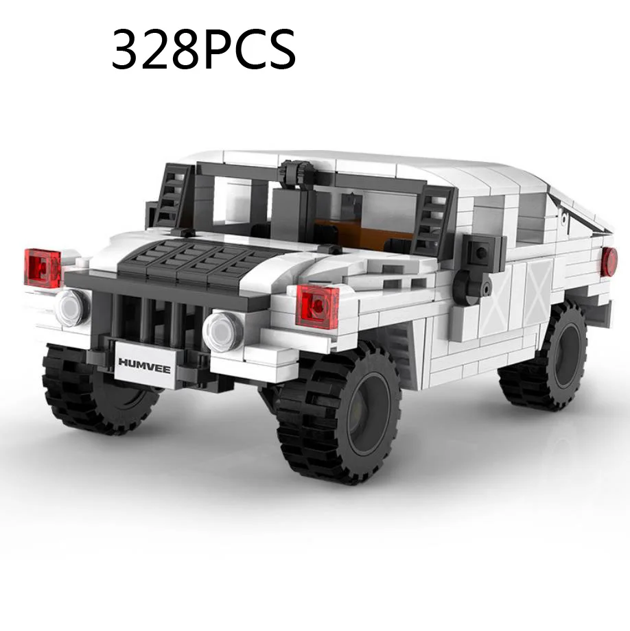 Hmmwv Building Block 1:24 Scale Hummers Humvee Model Military Vehicle ...