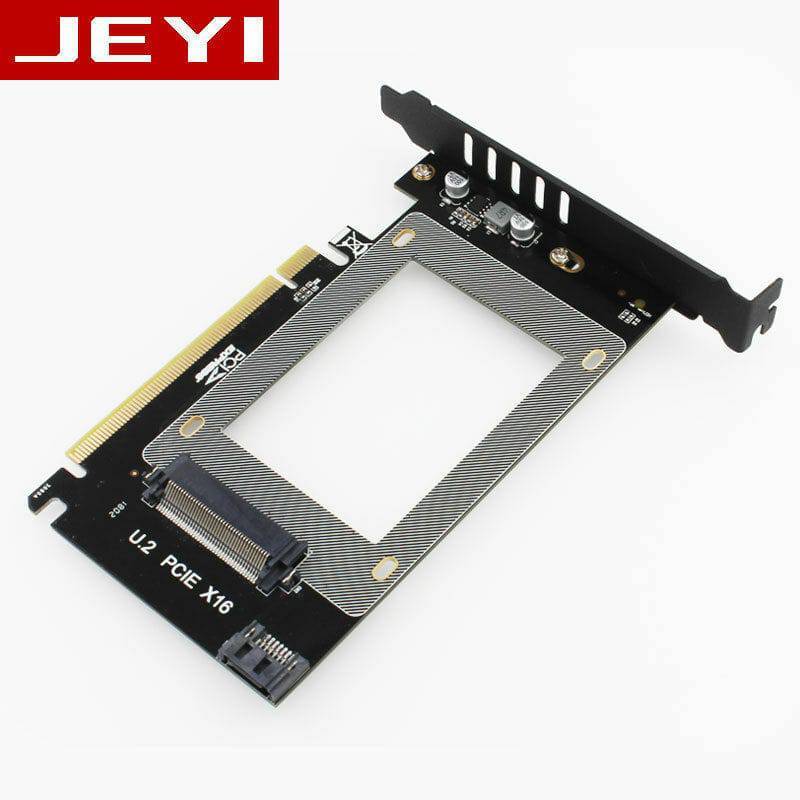 U2X16 PCI-Express 3.0 4x X16 to U.2 SFF-8639 Adapter NVMe PCIe SSD PCI ...
