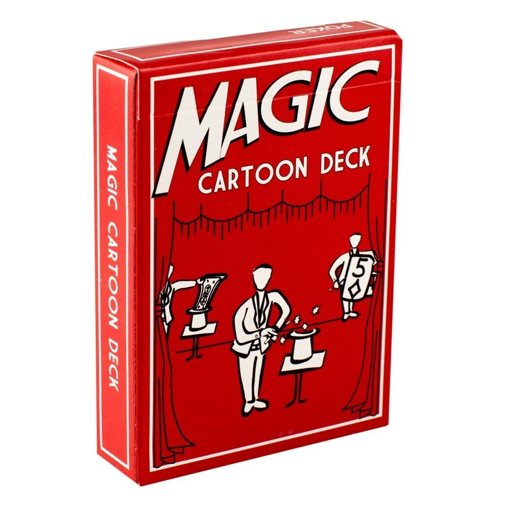 Magic Cartoon Deck - Selected Card is Pulled Out of a Hat By Cartoon ...