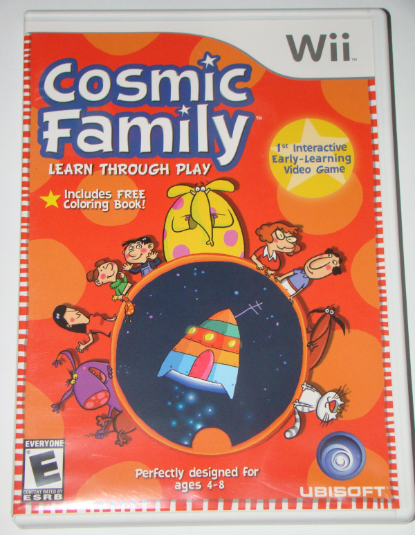 Nintendo Wii - Cosmic Family Learn Through Play (Complete with Manual ...