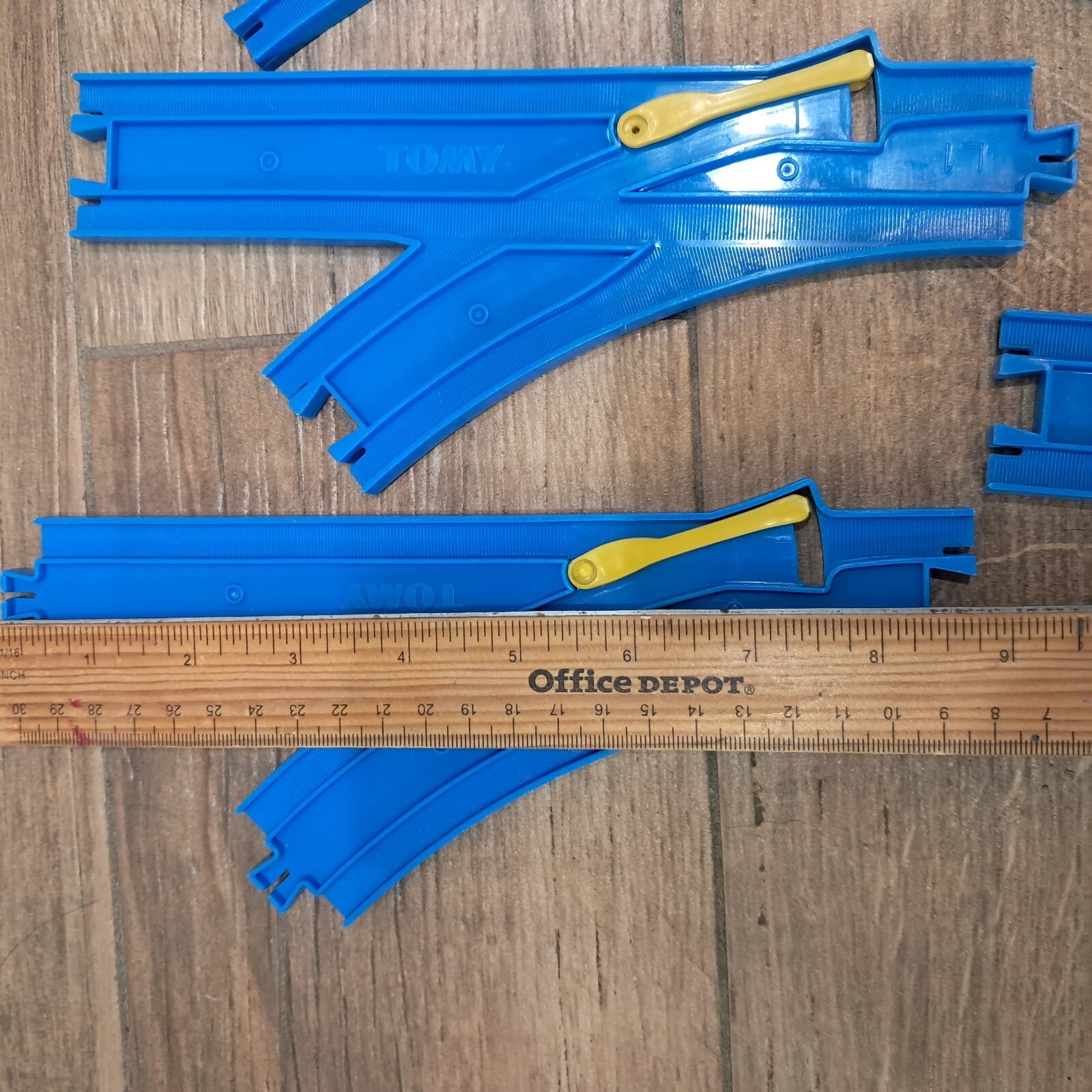 Thomas & Friends Train Switch track blue set 9 road Y&A Trackmaster ...