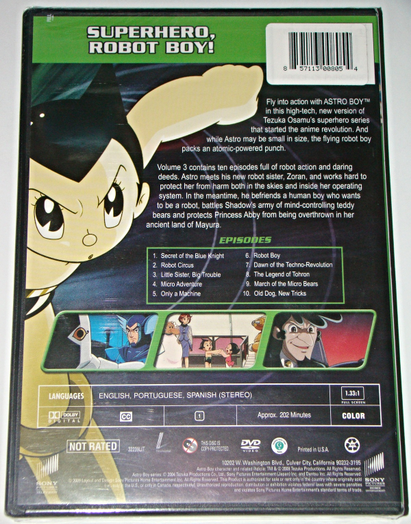 (DVD) ASTRO BOY (Volume 3) - DVDs & Blu-ray Discs