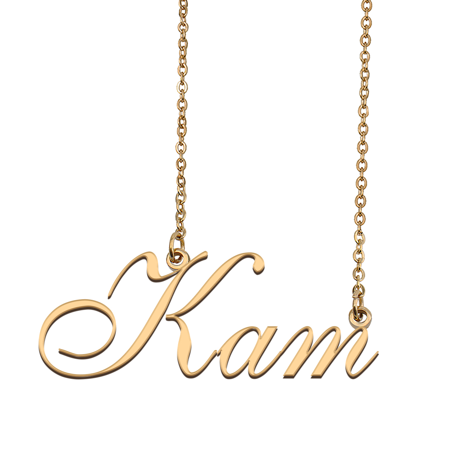 Kam Custom Name Necklace Personalized for Mother's Day Christmas Gift ...