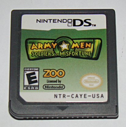 Nintendo DS - ARMY MEN - SOLDIERS OF MISFORTUNE (Game Only) - Video Games