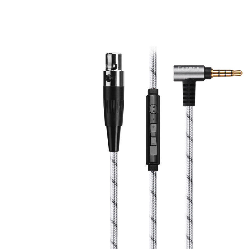 Nylon Audio Cable with mic For AKG K141 MKII MK2 K240 STUDIO K702 ...