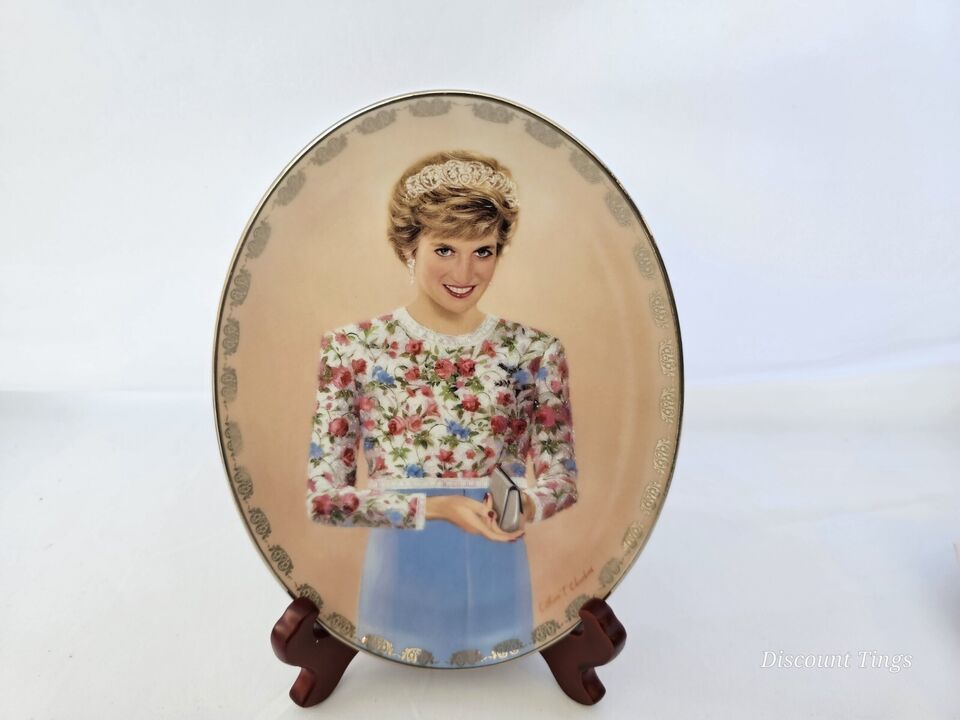 PRINCESS DIANA Collector Plate #3 A TRUE PRINCESS Queen of Our Hearts ...
