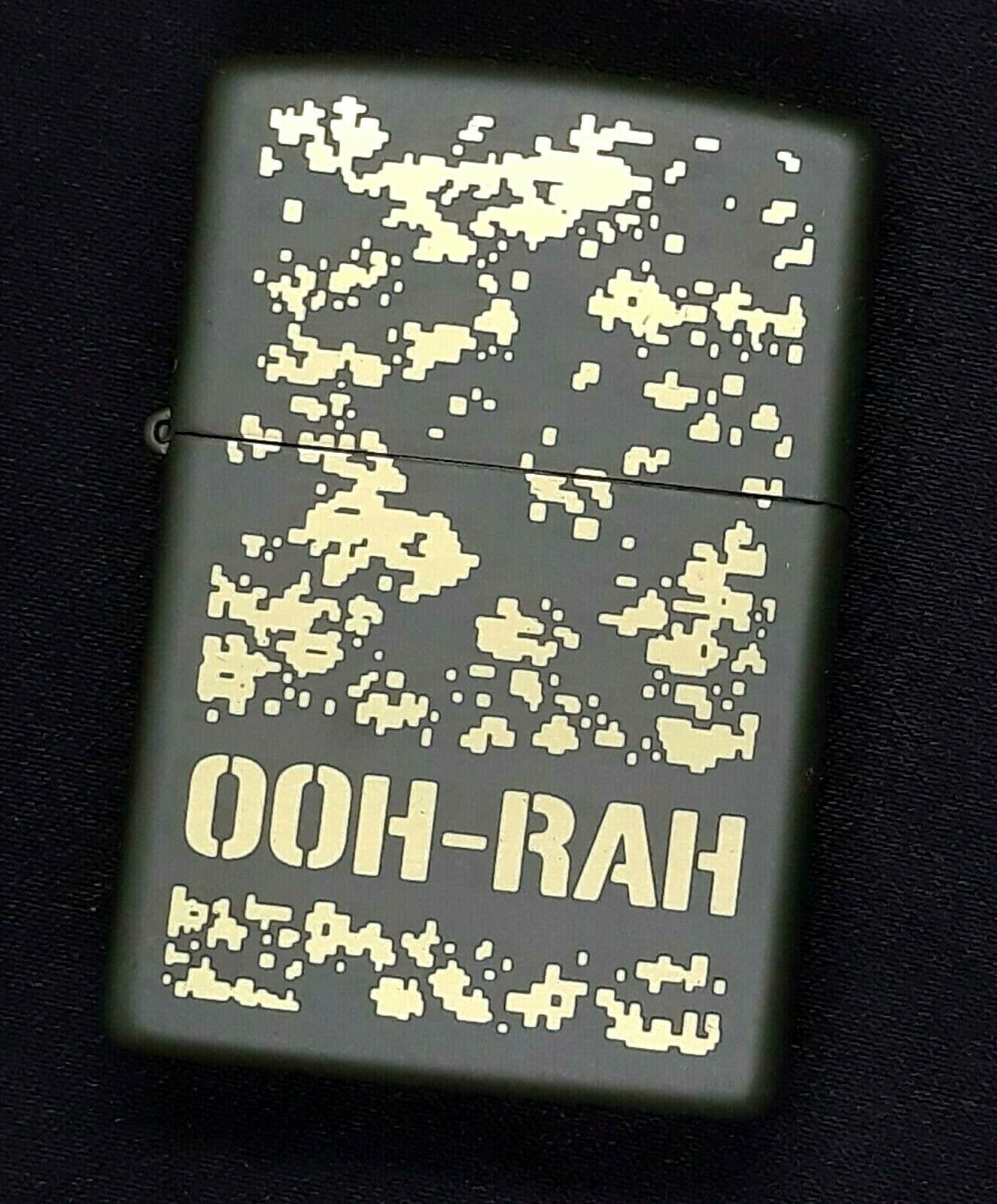 OOH-RAH USMC Marine Corps- Zippo Lighter Olive Green Matte 81042 - Playboy, Pinups