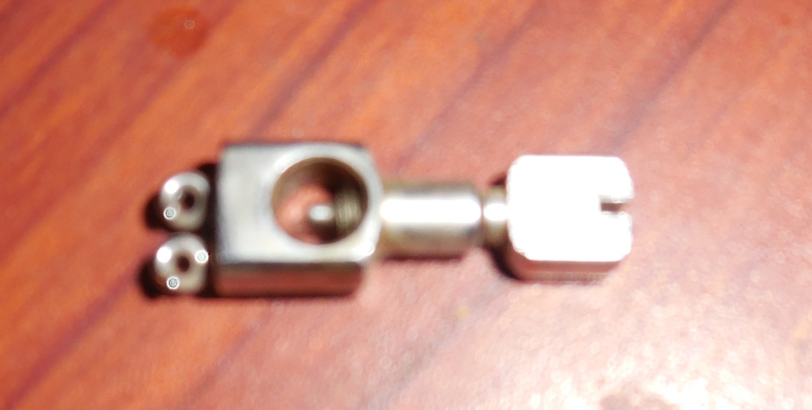 Necchi Supernova Needle Clamp w/Thumb Screw & Attached Twin Thread ...