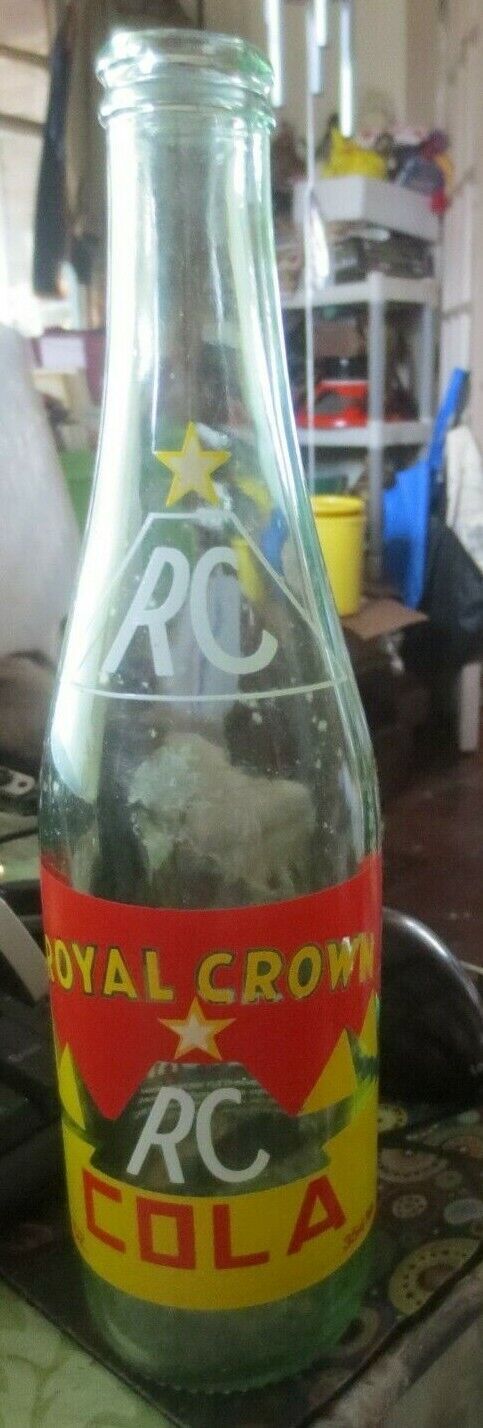 RC Royal Crown Soda Bottle 12FL OZ Empty modern collectible Movie TV ...