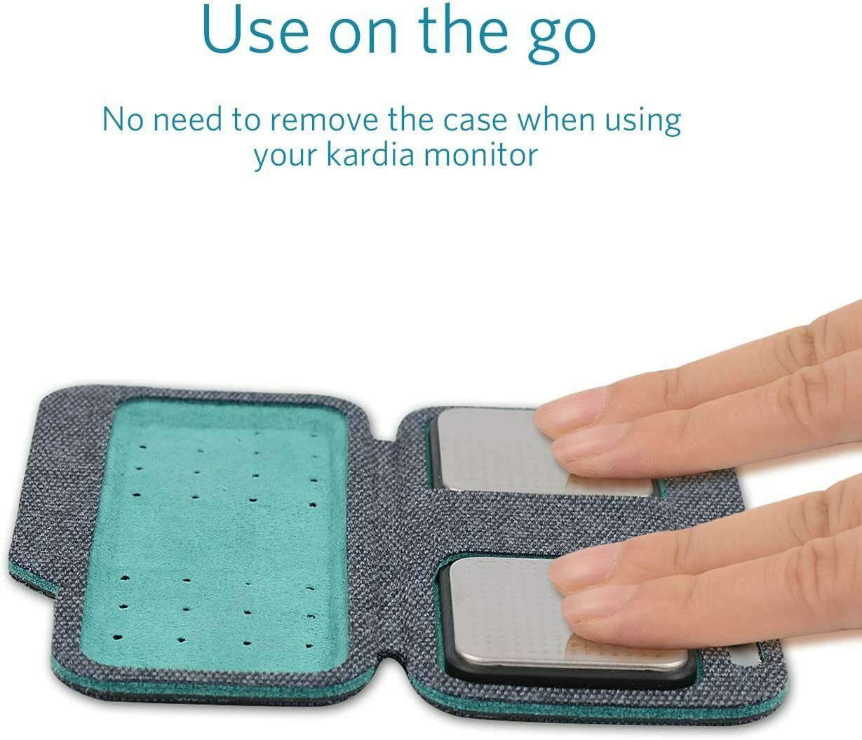 Carrying case for Kardia Mobile EKG Monitor - Travel Fits in Pocket ...