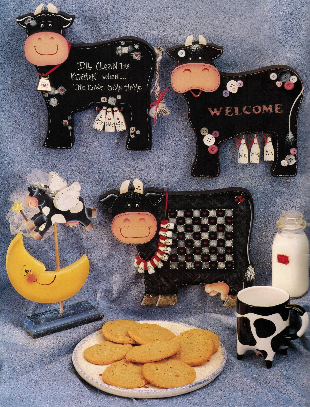 Tole Decorative Painting When Cows Come Home Nancy Farrow Country Farm ...