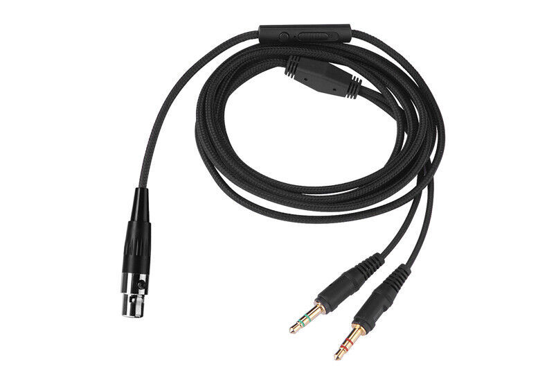220cm PC Gaming Audio Cable For AKG K141 K271 MKII MK2 K240 STUDIO K702 ...