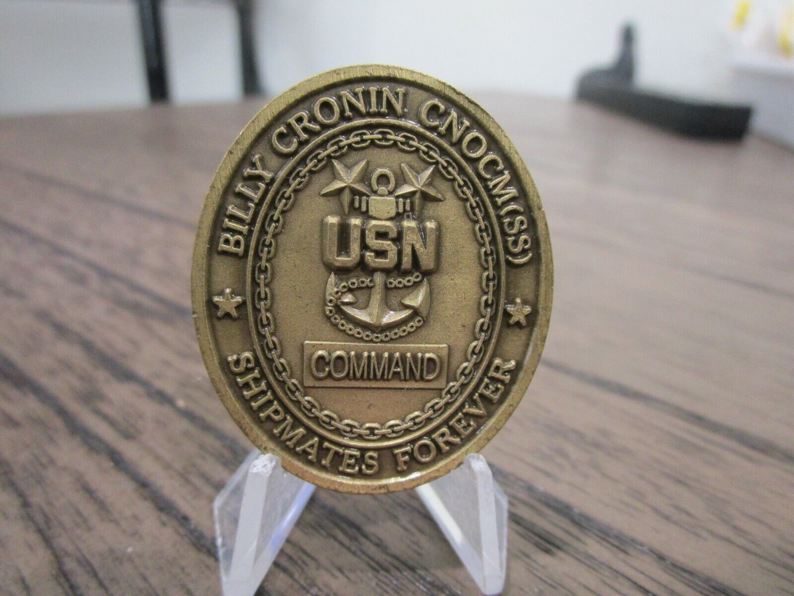 US Naval Forces Marianas Crossroads of the Pacific CNOCM Challenge Coin ...