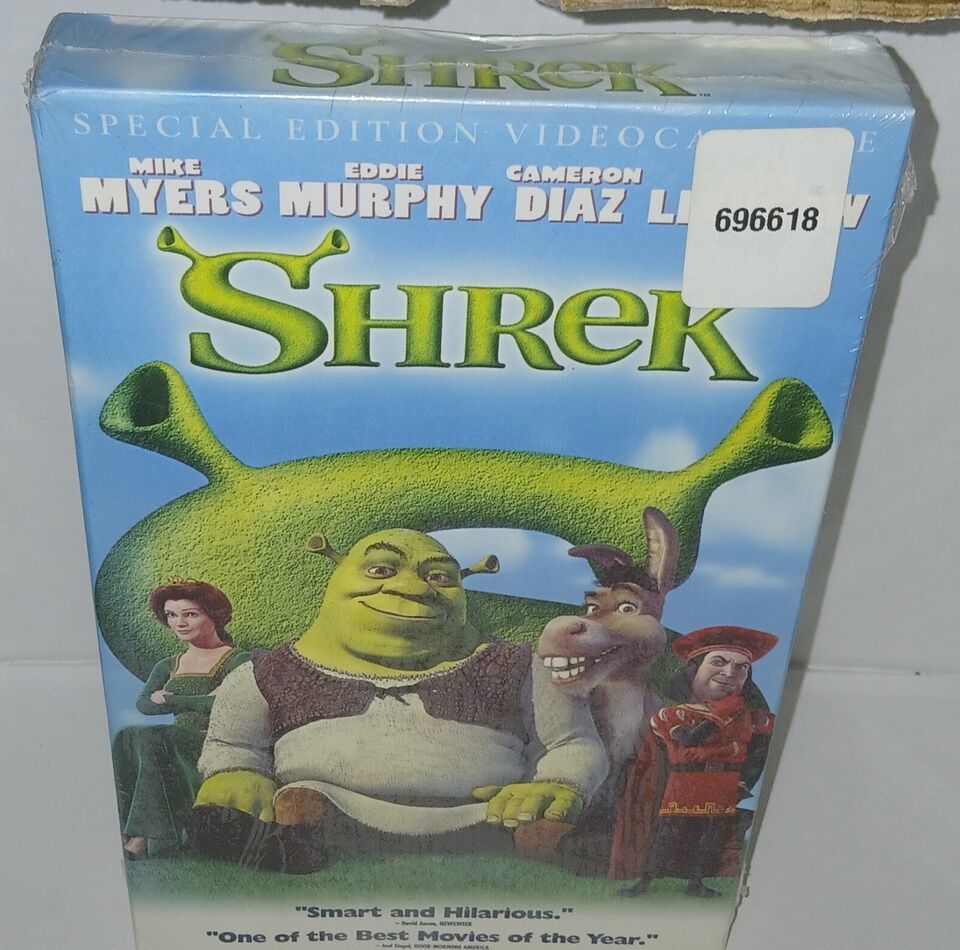 SHREK Special Edition Big Box Sealed VHS See and 50 similar items