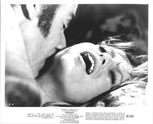 fright 1972 original 8x10 photo Susan George dramatic close-up in scene - Photographs