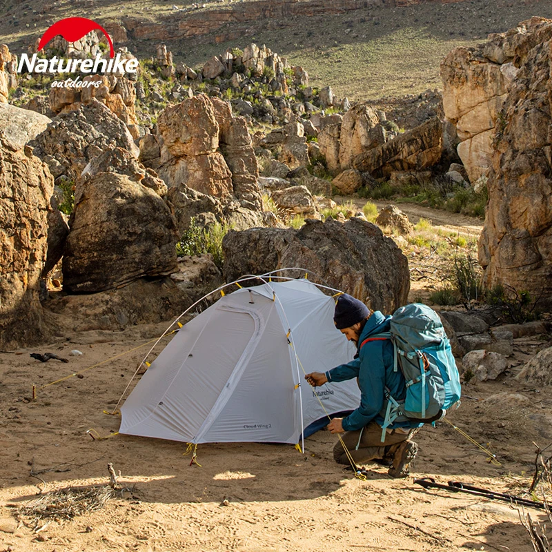 Naturehike New Arrive Cloud Up Wing Cuben Fiber 2 Person Camping Tent ...