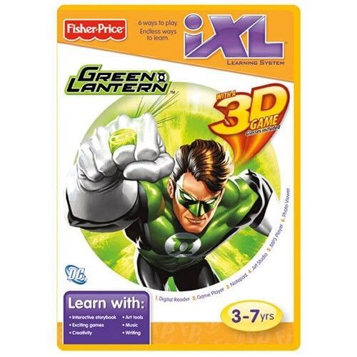 Fisher Price iXL Educational Learning System DC Comics Green Lantern 3D ...