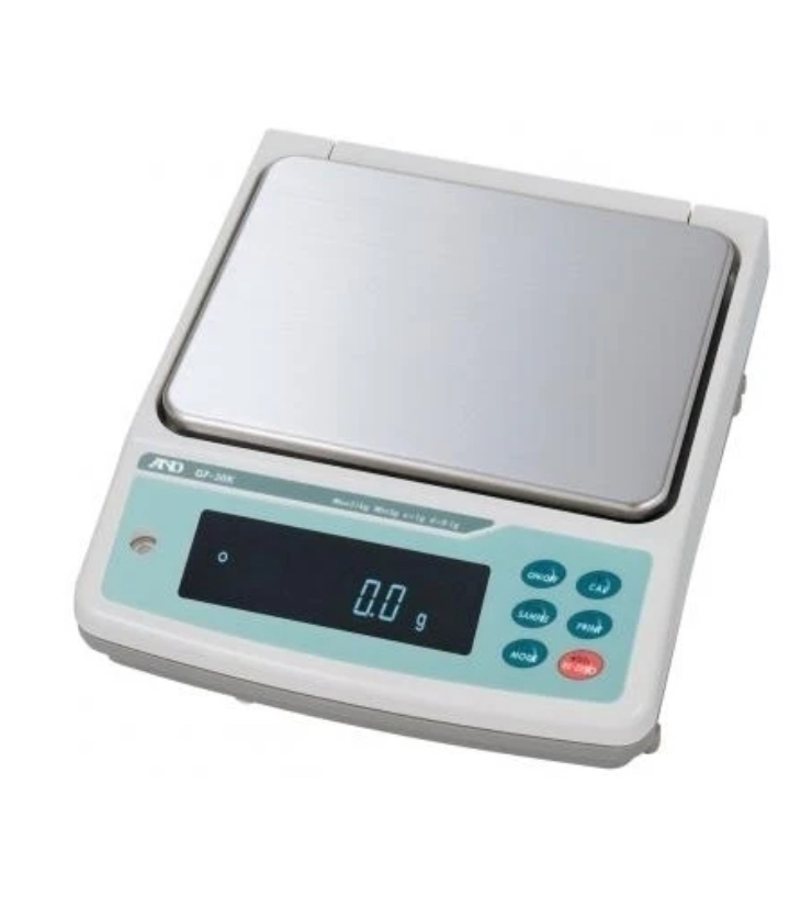 A&D GF-20K Digital Bench Scale, 20 kg 0.1 g - Tabletop Scales