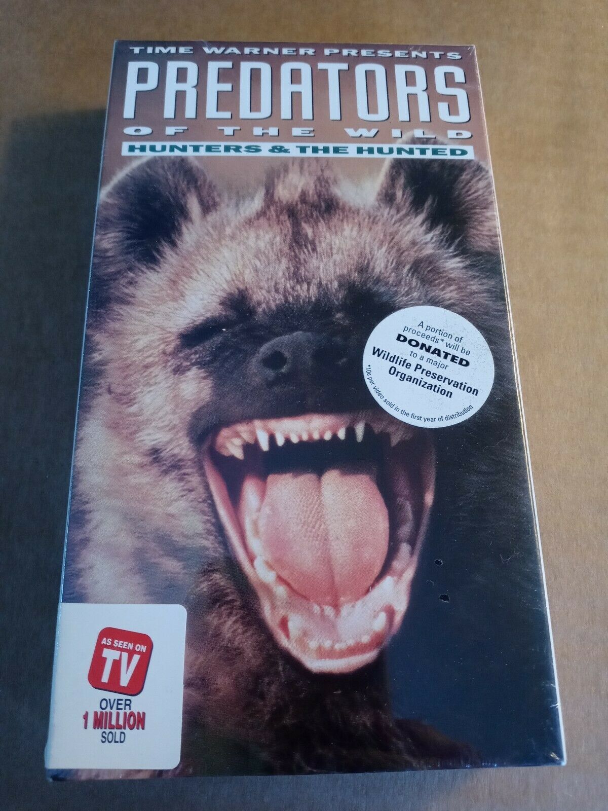 [VHS] Predators of the Wild - Hunters and the Hunted NEW SEALED - VHS Tapes