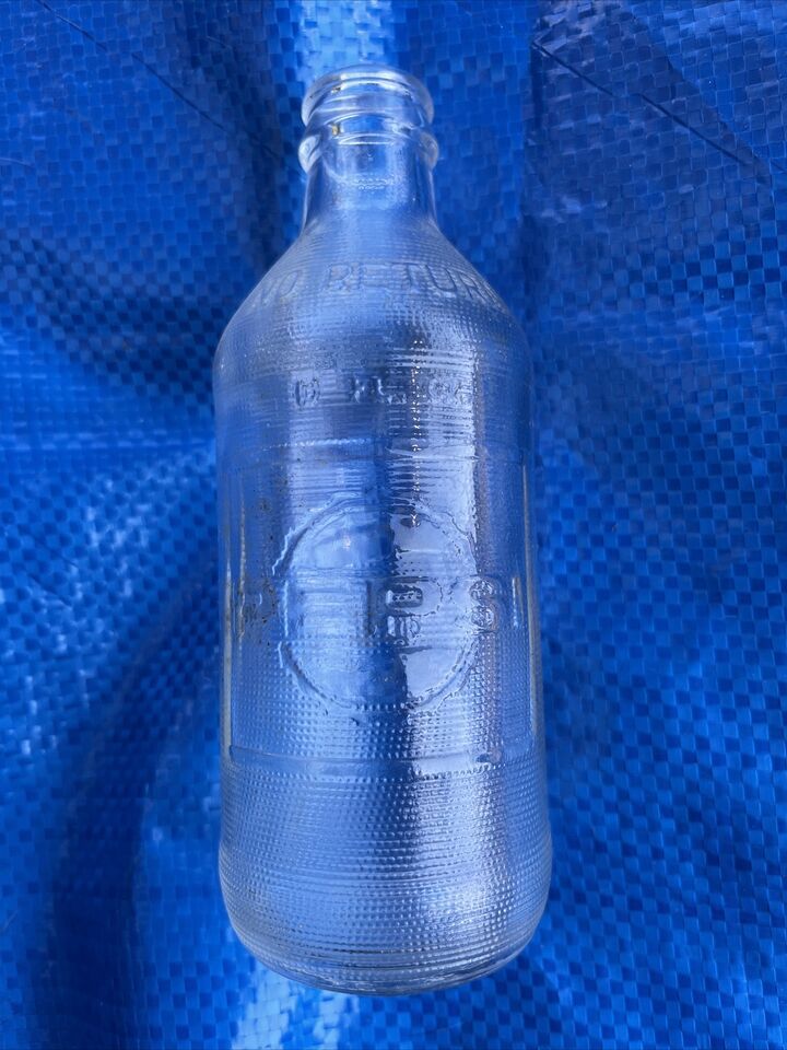 Vintage 60s Pepsi~Cola 10 Oz Embossed Clear and 50 similar items