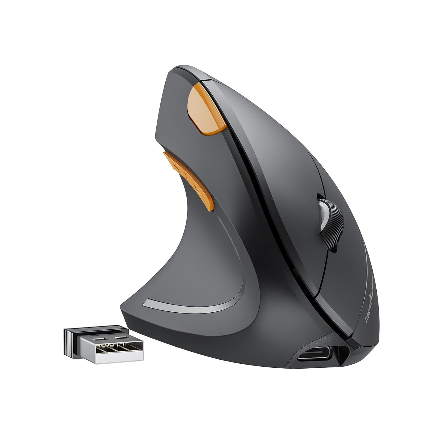 Left Handed Bluetooth Mouse, Wireless Ergonomic Vertical Mouse ...