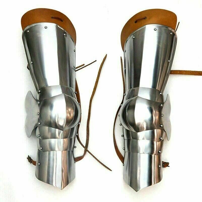 Medieval Knight Full Leg Armor Set Crusader and 50 similar items