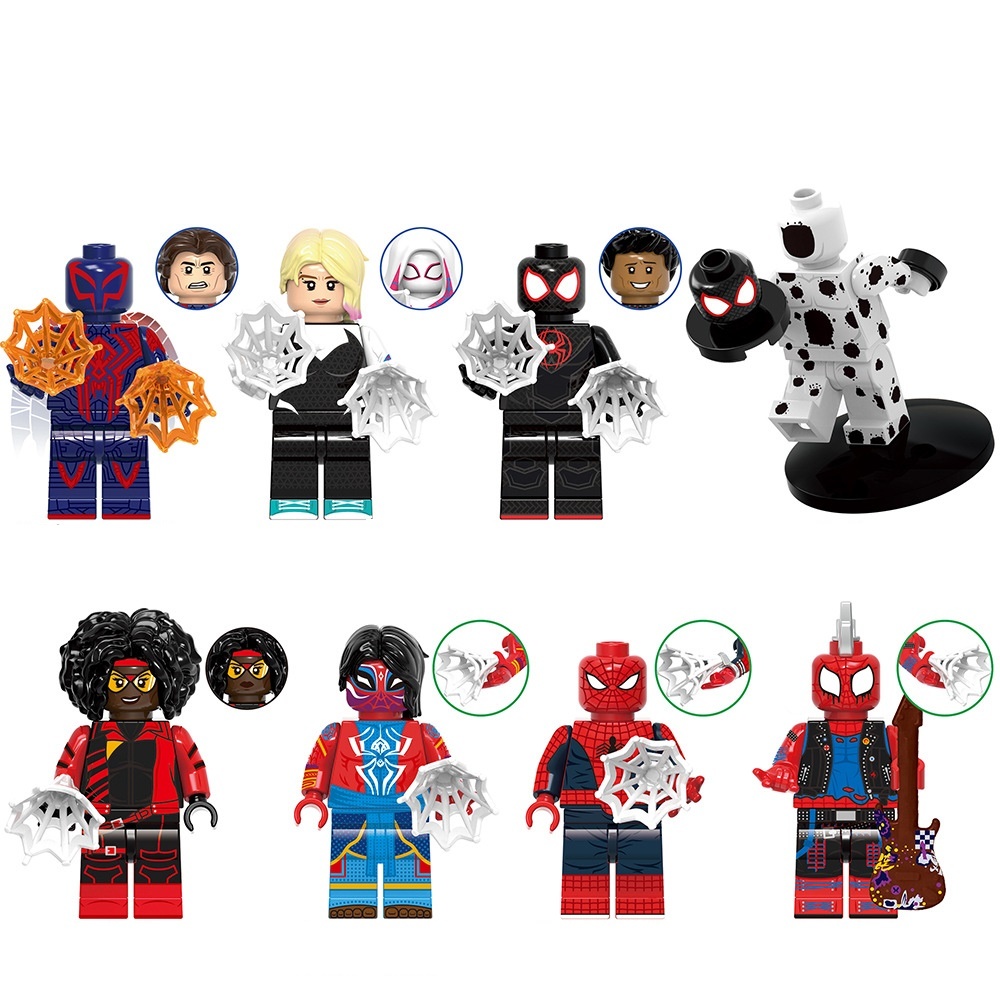 Spider-Punk Spot Minifigures Spider-Man Into the Spider-Verse Sets ...
