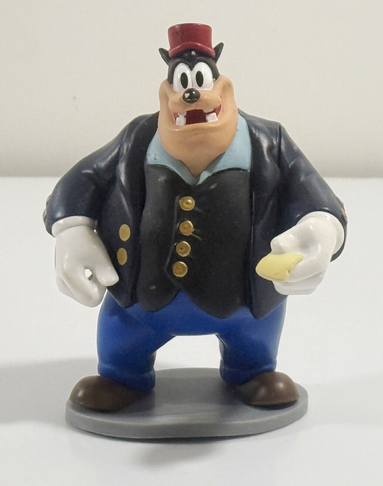 Disney Pete the Ticket Taker 4" Train Railroad Conductor Mickey Mouse ...