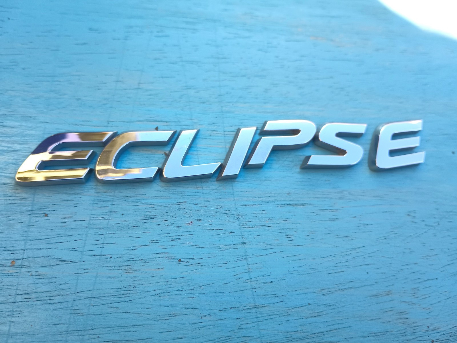 OEM Genuine Mitsubishi Hood Emblem ECLIPSE CROSS 2018-2020 chrome MZ576838EX - Emblems