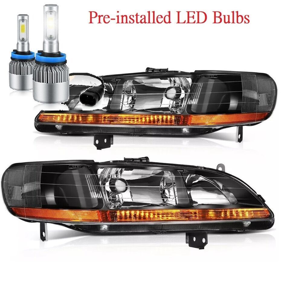 COACHMEN PATHFINDER 2007 2008 2009 2010 BLACK LED HEADLIGHTS HEAD ...