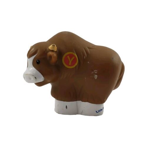 Fisher Price Little People ABC ALPHABET ZOO LETTER Y for YAK Figure ...