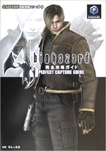 Resident Evil 4 Biohazard Perfect Capture Guide CAPCOM Japan Horror ...