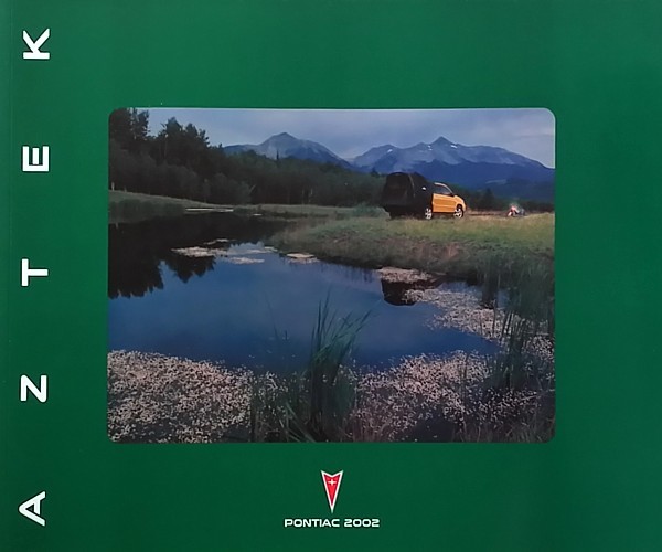 2002 Pontiac AZTEK sales brochure catalog 02 US SRV GT - Pontiac