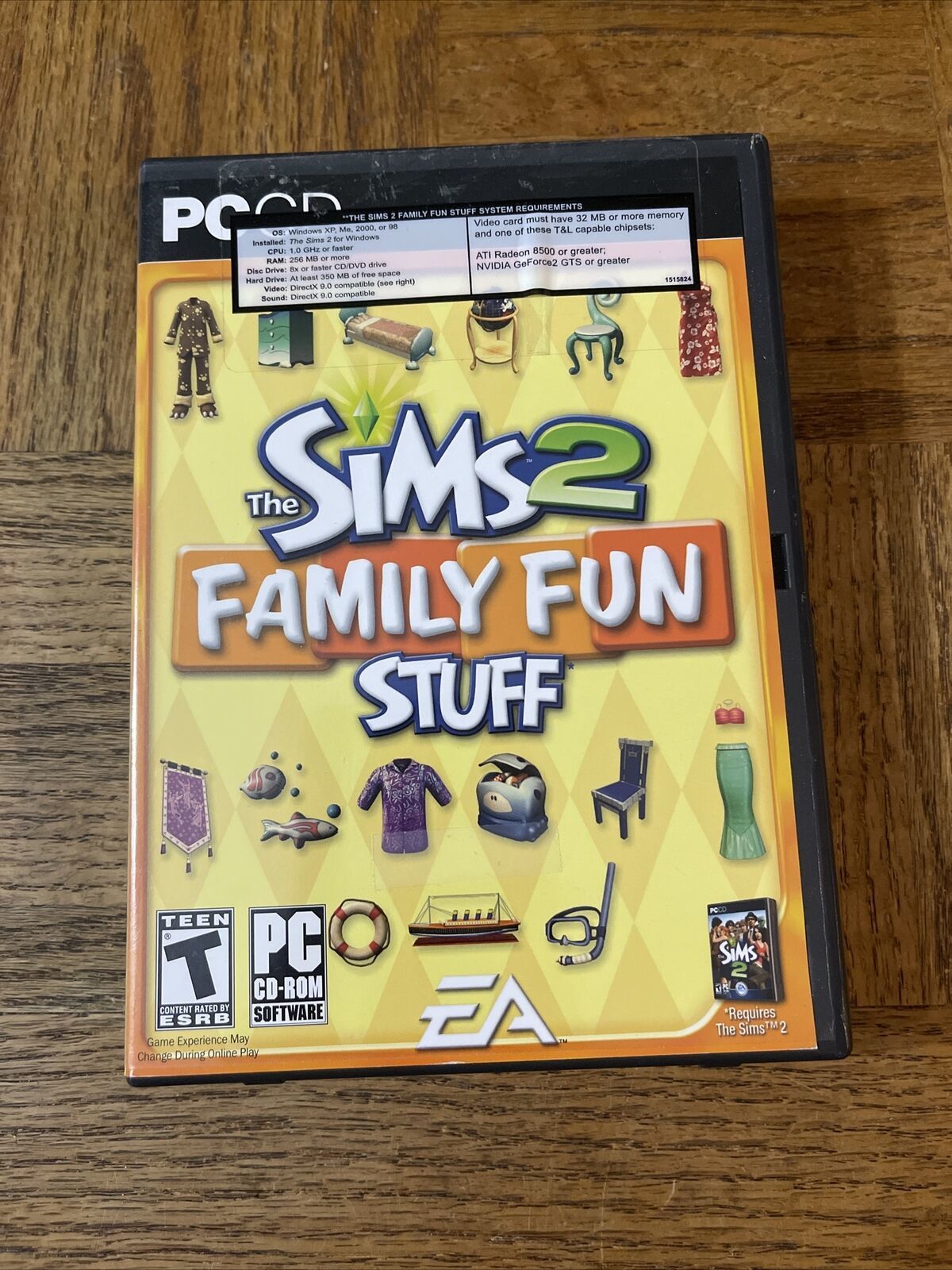 The Sims 2 Family Fun Stuff PC CD Rom and 50 similar items